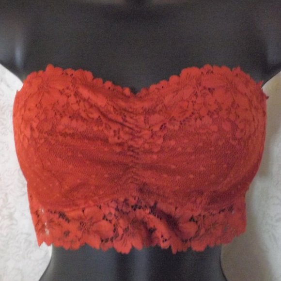 Auden | Intimates & Sleepwear | Auden Lace Bandeau Bra Womens Medium ...